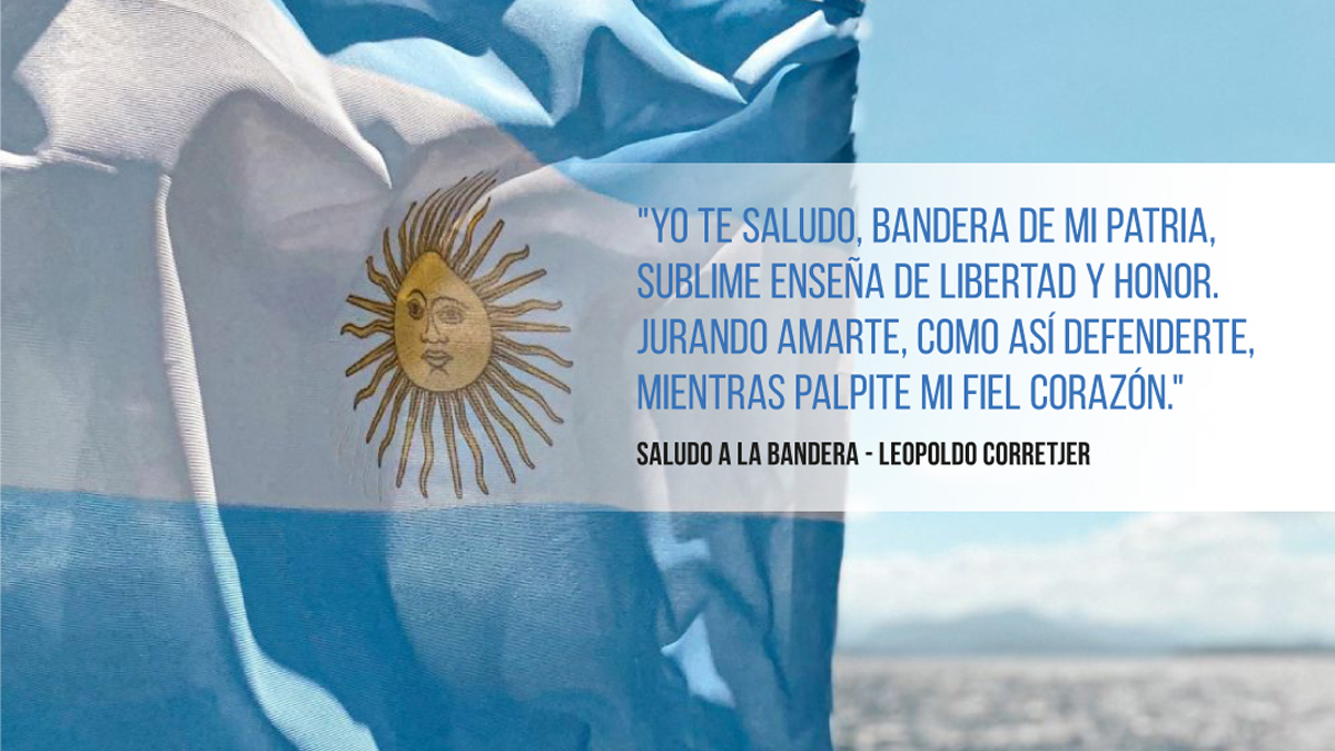 Saludo a nuestra enseña patria